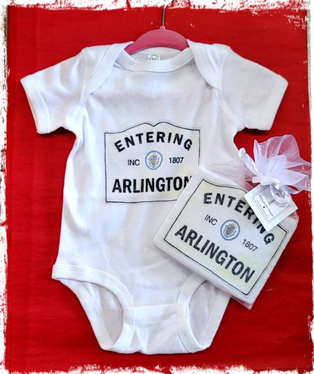 “Entering Arlington” Onesie – Davis Squared