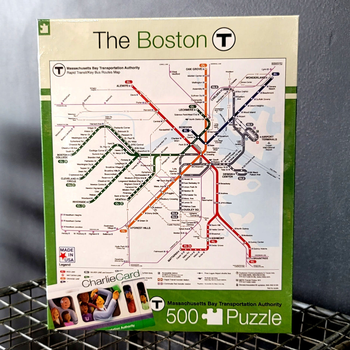 Boston “T” Puzzle – Davis Squared